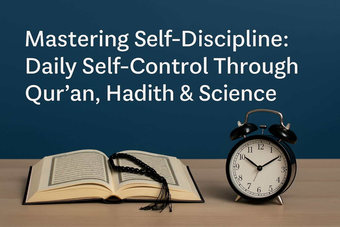 🌙 Mastering Self-Discipline: Daily Self-Control Through Qur’an, Hadith ...